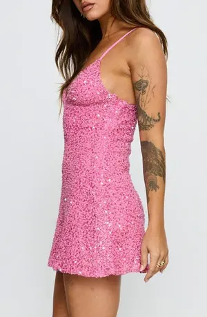 Princess Polly Sequin Mini Dress