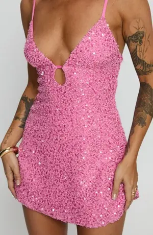 Princess Polly Sequin Mini Dress