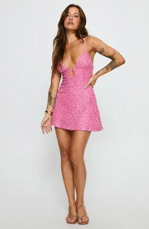 Princess Polly Sequin Mini Dress
