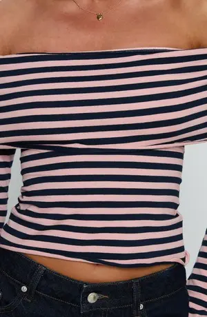 Princess Polly Janicia Stripe Knit Top