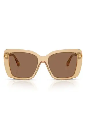 Burberry 54mm Square Sunglasses - Beige