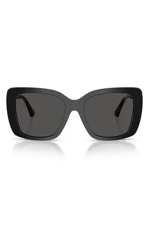 Burberry 54mm Square Sunglasses - Black