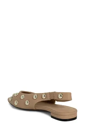 SHU SHOP Arizona Slingback Flat - Nude