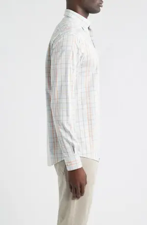 Johnnie-o Texel Open Check Everyday Performance Button-up Shirt