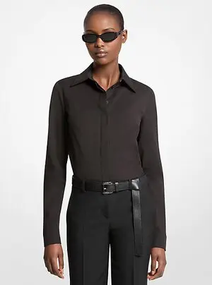 Michael Kors Stretch Shirts For Women