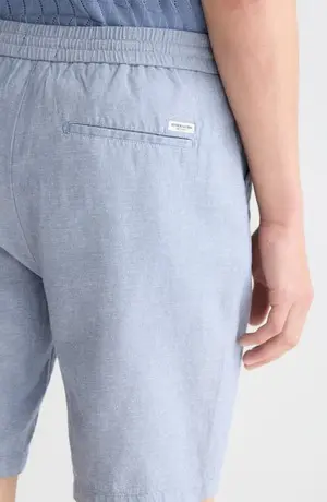 Scotch & Soda Cotton & Linen Chino Shorts - Infinity