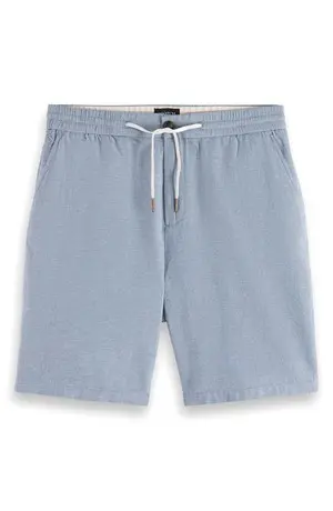 Scotch & Soda Cotton & Linen Chino Shorts - Infinity