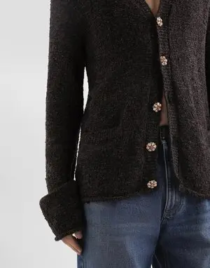Dolce & Gabbana Virgin Wool Cardigan - Multicolor