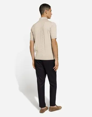 Dolce & Gabbana Wool Jogging Pants - Blue