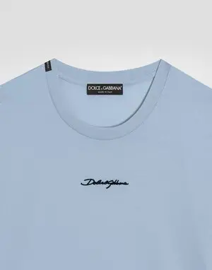Dolce & Gabbana T-shirt M/corta Giro - Blue