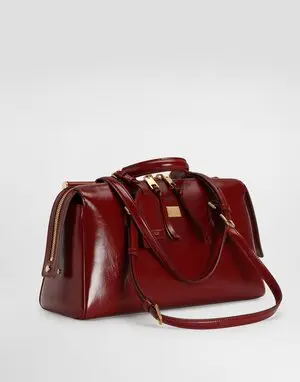 Dolce & Gabbana Vittoria Calfskin Handbag