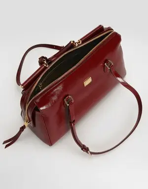 Dolce & Gabbana Vittoria Calfskin Handbag