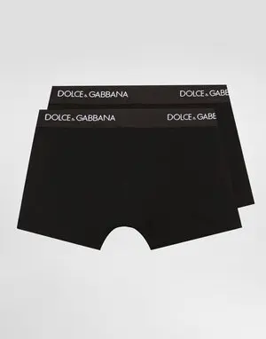 Dolce & Gabbana Boxer Two-pack With Branded Elastic