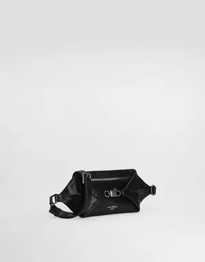 Dolce & Gabbana Lock Belt Bag In Calfskin