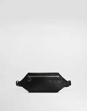 Dolce & Gabbana Lock Belt Bag In Calfskin
