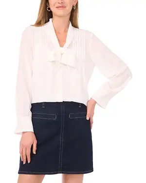 Vince Camuto Front Tie Blouses