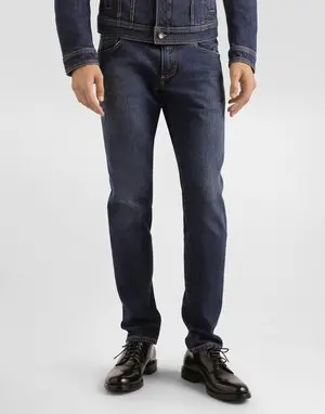 Dolce & Gabbana Denim Trousers - Multicolor