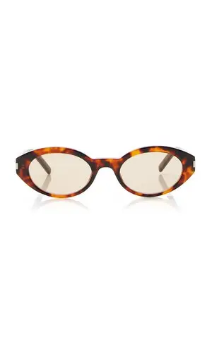 Saint Laurent Tortoiseshell Cat-eye Sunglasses - Brown