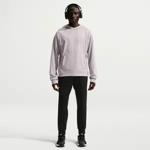 Nike Dri-fit Uv Protection Pullover Performance Hoodie - Grey
