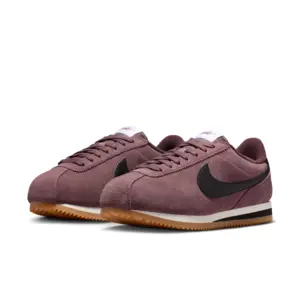 Nike Cortez Leather Sneakers - Purple