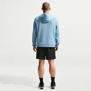 Nike Dri-fit Uv Protection Pullover Performance Hoodie - Blue