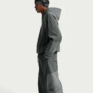 Nike Tech Dri-fit Shori Knit Utility Pants - Grey