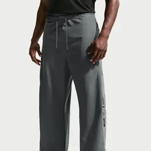 Nike Tech Dri-fit Shori Knit Utility Pants - Grey