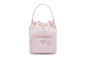 Prada Duet Re-nylon Bucket Shoulder Bag