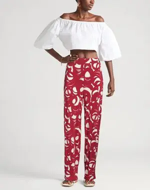 Alpha Studio Wide-leg Viscose-blend Pants