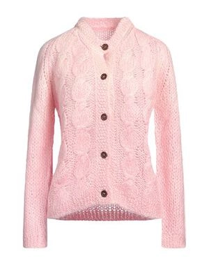 MAISON MARGIELA Cable-knit Cardigan - Pink