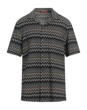 Missoni Camp Collar Shirts For Men