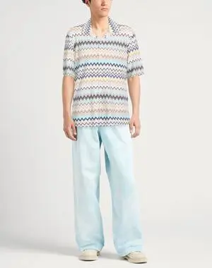 Missoni Shirt Size Cotton - Blue