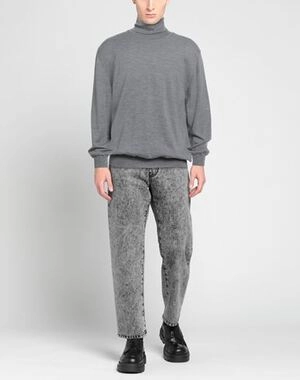 RICHARD OWE'N Turtleneck Virgin Wool Top