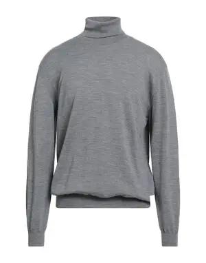 RICHARD OWE'N Turtleneck Virgin Wool Top