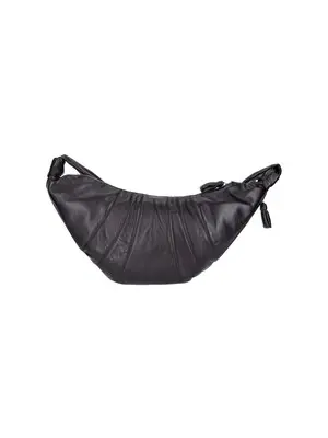 LEMAIRE Large Croissant Shoulder Bag - Brown