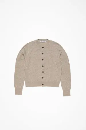 Acne Studios Fitted Yak Wool Cardigan