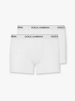 Dolce & Gabbana Cotton Boxer - White