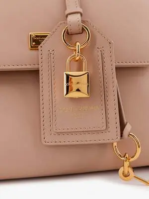 Dolce & Gabbana My Sicily Leather Shoulder Bag