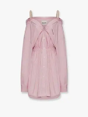 Miu Miu Long Sleeve Day Dresses