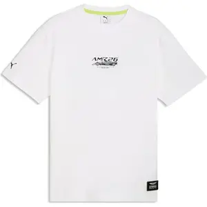 PUMA Amf1 Cotton Graphic T-shirt - Puma White