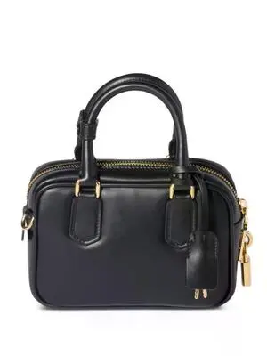 Miu Miu Arcadie Leather Tote - Black