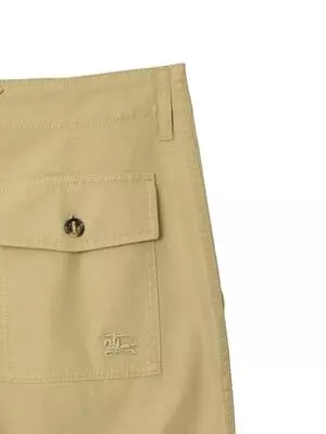 Burberry Logo-embroidered Trousers