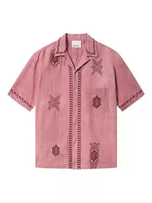 MARANT Zekim Embroidered Shirt - Pink