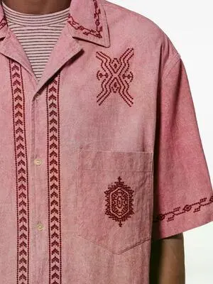 MARANT Zekim Embroidered Shirt - Pink