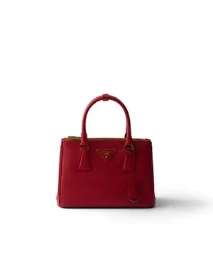 Prada Galleria Small Saffiano Leather Bag - Red