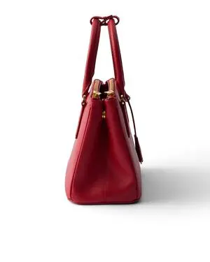Prada Galleria Small Saffiano Leather Bag - Red