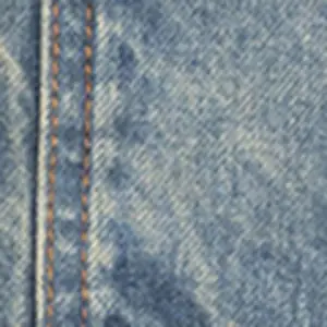 Balmain Cropped Denim Jacket - Blue