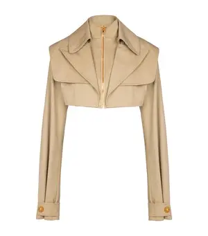 Balmain Straight Hem Jackets For Women