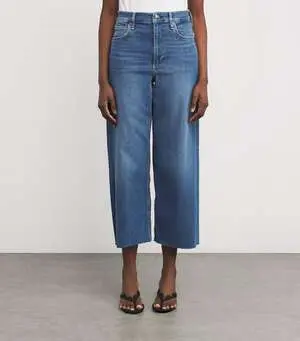 Rag & Bone Andi High-rise Wide-leg Jeans - Blue