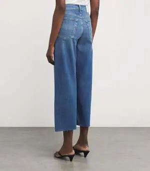 Rag & Bone Andi High-rise Wide-leg Jeans - Blue